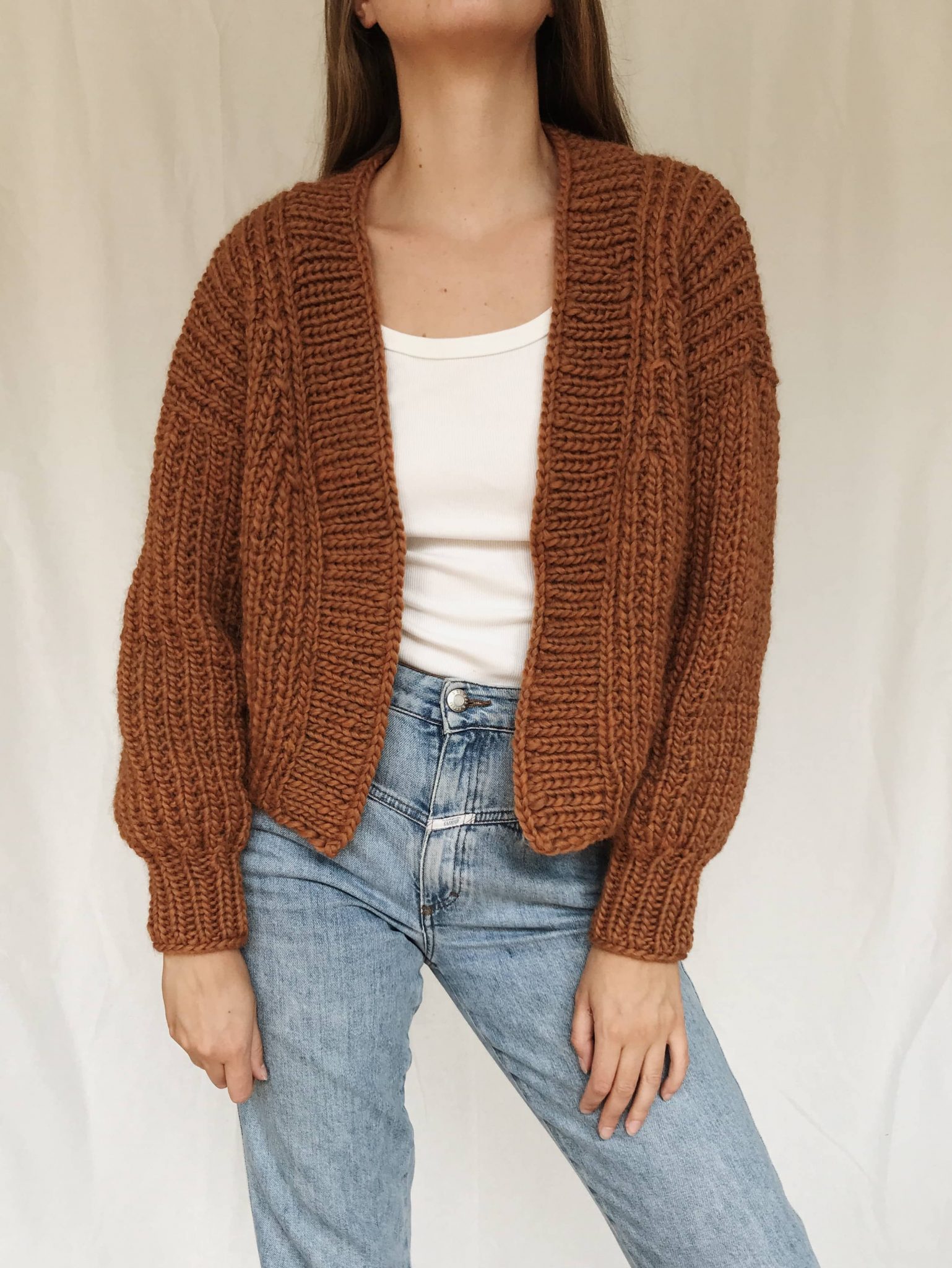 Strickanleitung - Big Cardigan - hanishken